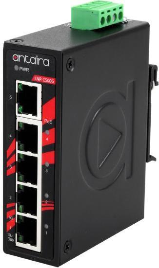 Antaira 5-Port POE+ Ind. Gb-Switch, 48V, -10-70C - kaufen bei Galaxus ...