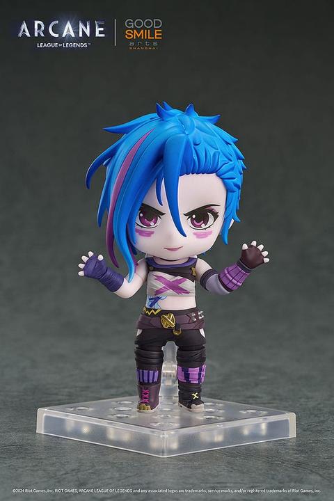 Good Smile Company Arcane Nendoroid Actionfigur Jinx Arcane Ver. 10 cm ...