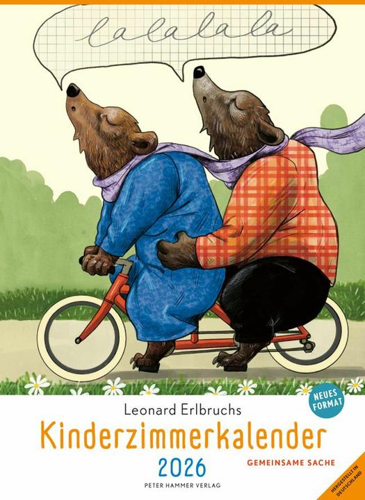Hammer Fitness Leonard Erlbruchs Kinderzimmerkalender 2026 - Galaxus