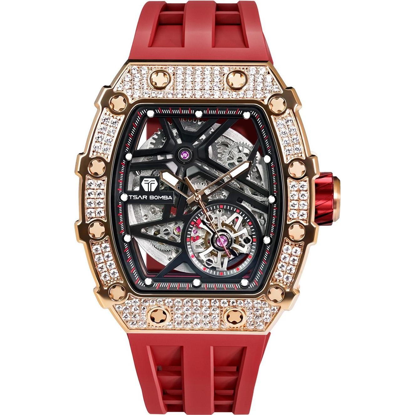 Tsar Bomba TB8209D-03 Herrenuhr Elementar Zirkonia Automatik 44mm 5ATM - Galaxus