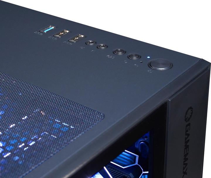 GameMax Infinity Mini BK SET2698 + MSI PRO MP2412 Monitor 60cm (24") + Maus & Tastatur (1000 GB ...