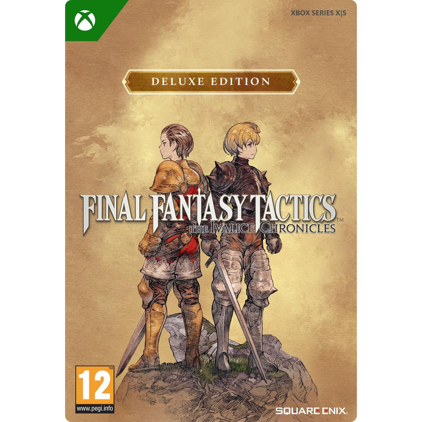 Microsoft Xbox Final Fantasy Tactics: The Ivalice Chronicles Deluxe ...