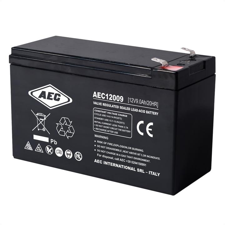 AEC AGM Batterie 12V 9Ah 8-10 Jahre nach EUROBAT - kaufen bei Digitec ...