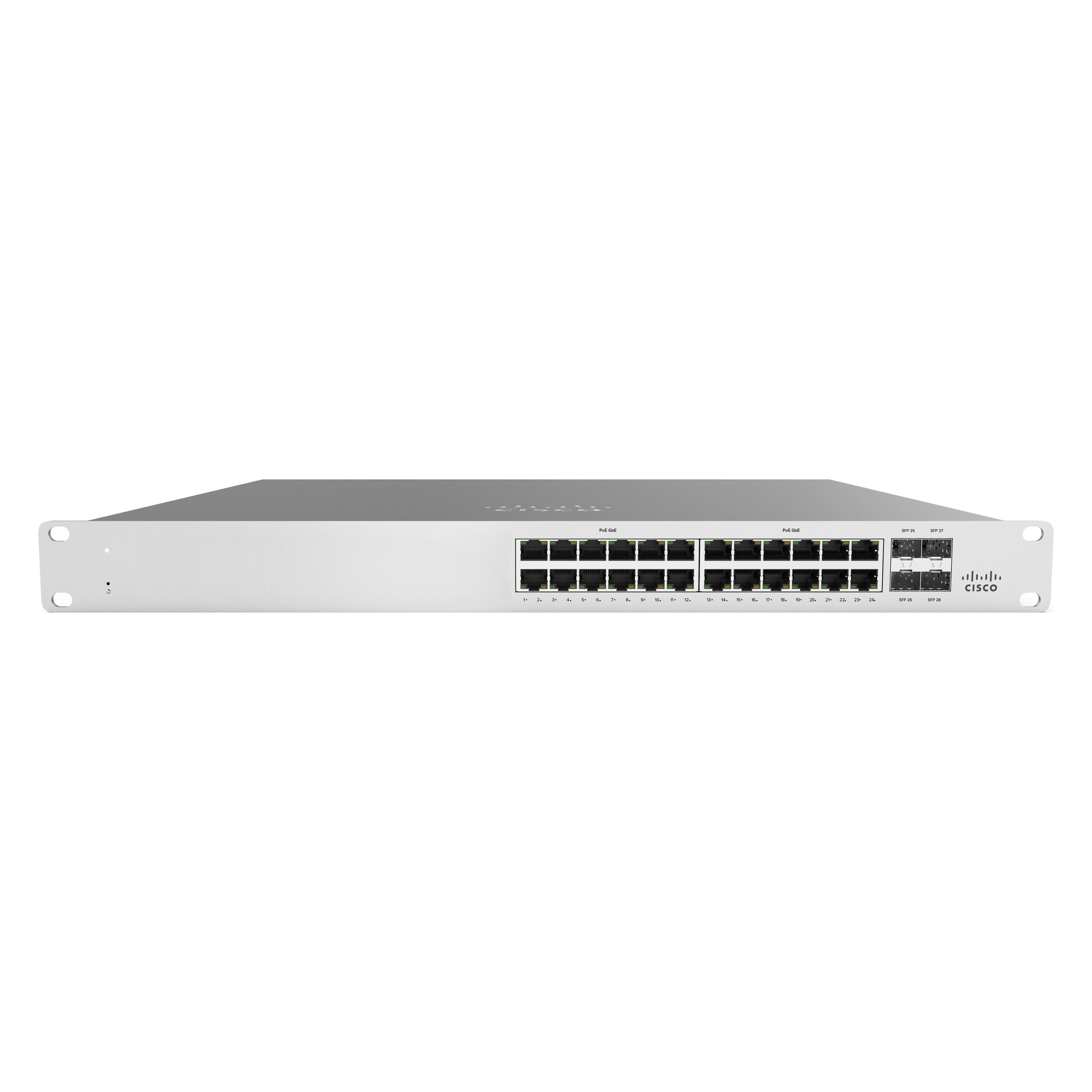 Cisco Meraki MS120-24P: 24 Port Cloud Managed SW - kaufen bei Digitec