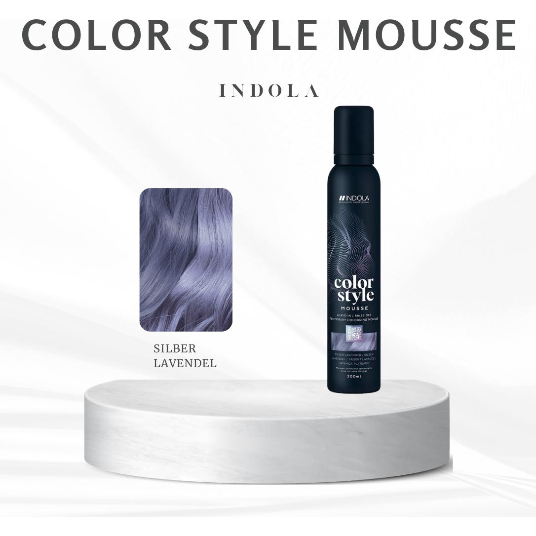 silver lavender mousse