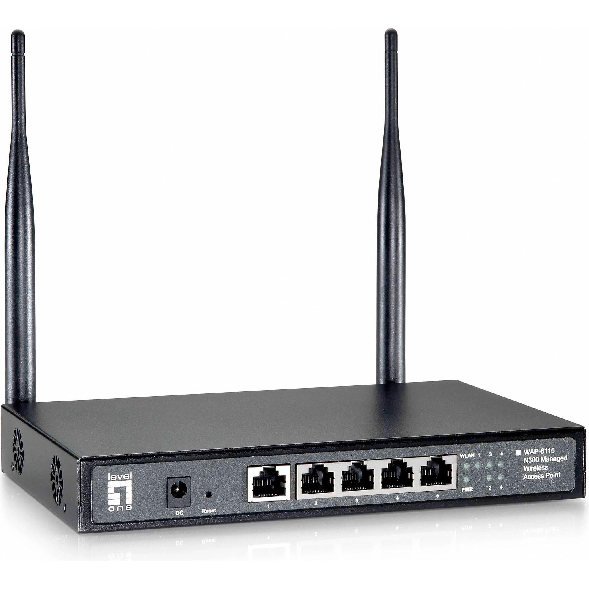 LevelOne 54611813 WAP-6115 Wireless Access Point WLAN Access-Point 30 ...