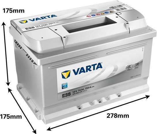 Varta Silberner Dynamic E38 - kaufen bei Digitec - Digitec