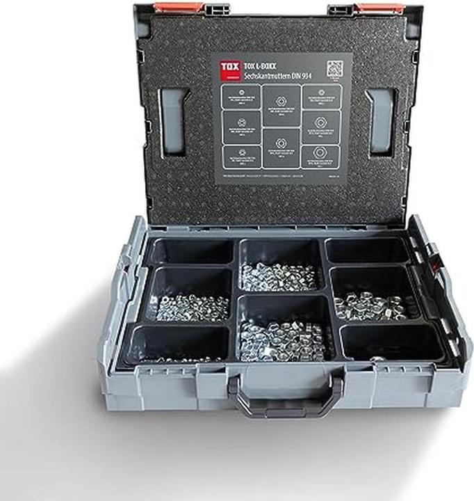 Tox L-Boxx Muttern DIN 934 Sortiment (1960 Stk.) - kaufen bei Galaxus