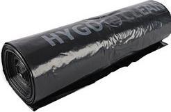 Hygoclean Sacs poubelle, noir, 240 litres, en LDPE, 60 my très ...