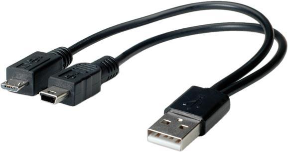 Roline USB zu 5-Pin Mini + Micro B Ladekabel - kaufen bei Digitec - Digitec