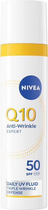 NIVEA Q10 Anti-Wrinkle Expert Daily UV Fluid SPF50 40ml