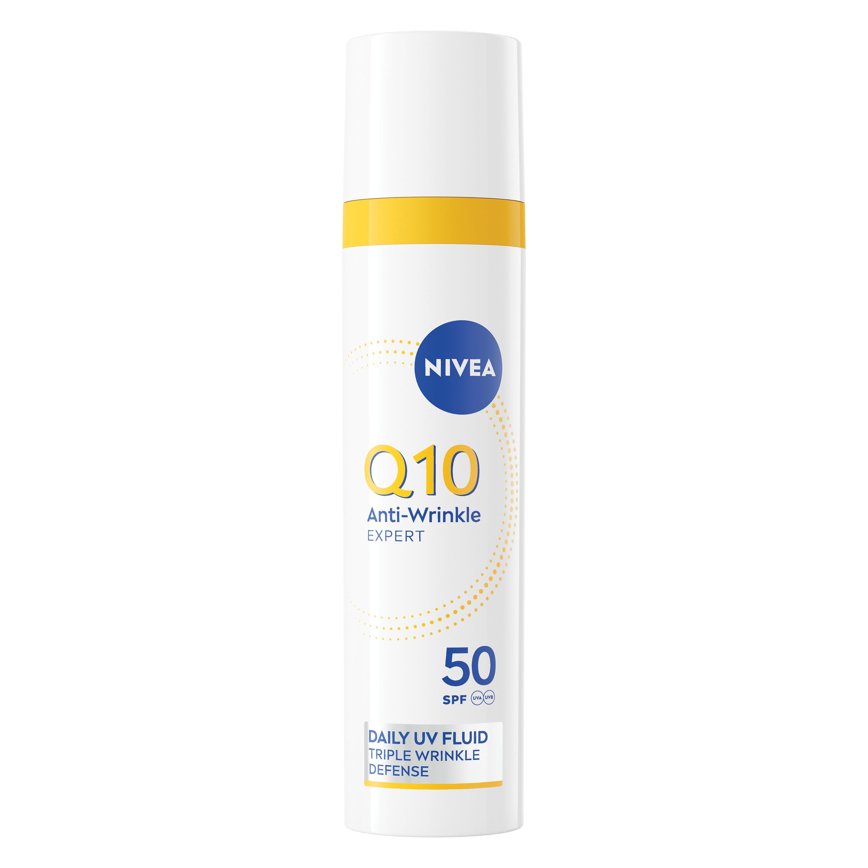 NIVEA Q10 Anti-Wrinkle Expert Daily UV Fluid SPF50 40ml