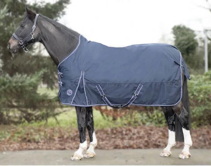 HKM Turnout Rug Highneck Deep Blue 300g - kaufen bei Galaxus