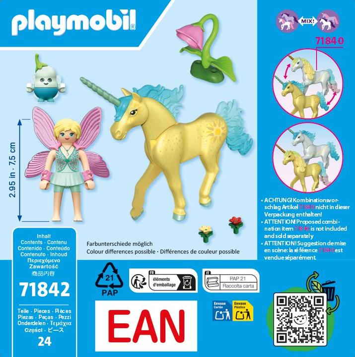 Playmobil Sonnenblumen-Einhorn Mit Fee - kaufen bei Galaxus