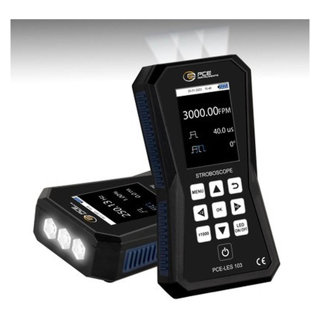 PCE Instruments LED-stroboscoop Aantal LEDs: 3 stuk(s) Koudwit - Digitec