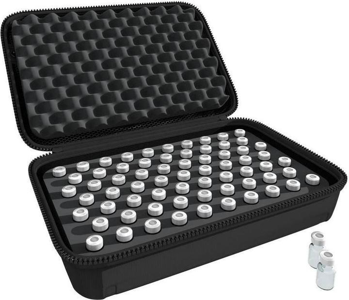 Feldherr HSCA050P02 - Half-size case 50 for vials - 67 compartments ...