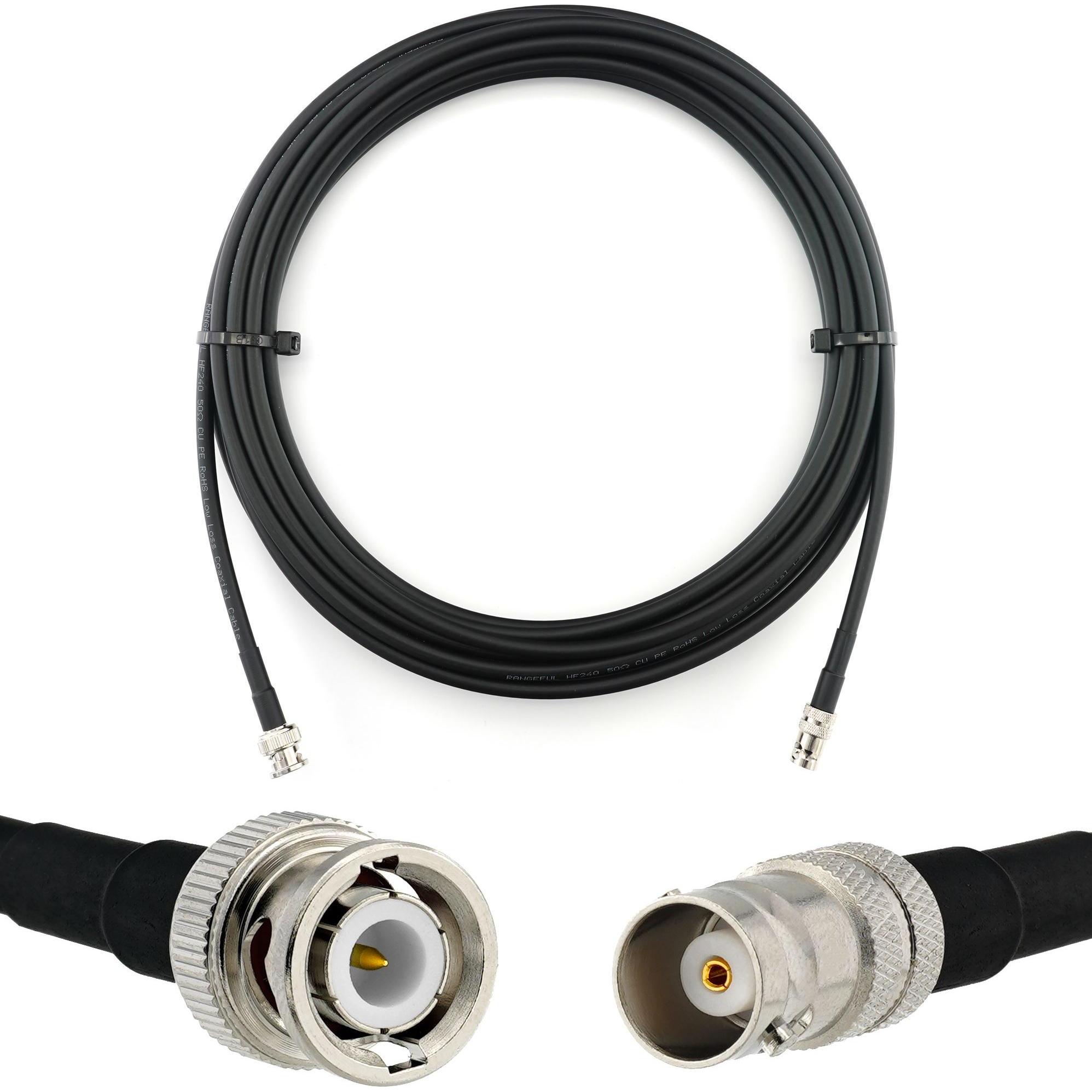 Rangeful BNC Male to BNC Female 5m Coaxial Cable??? HF240 (LMR240 ...