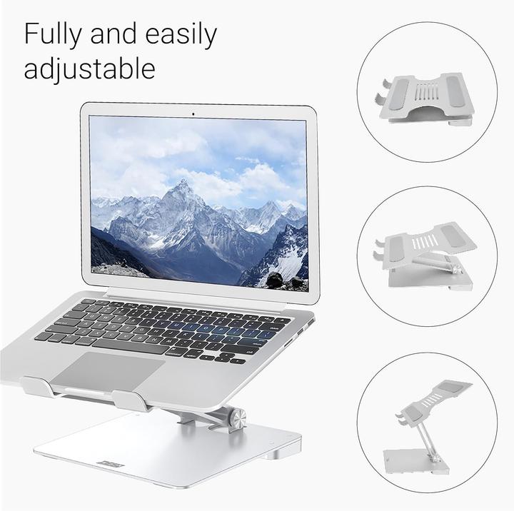 Desq Support réglable pour ordinateur portable avec hub USB-C, chargeur ...