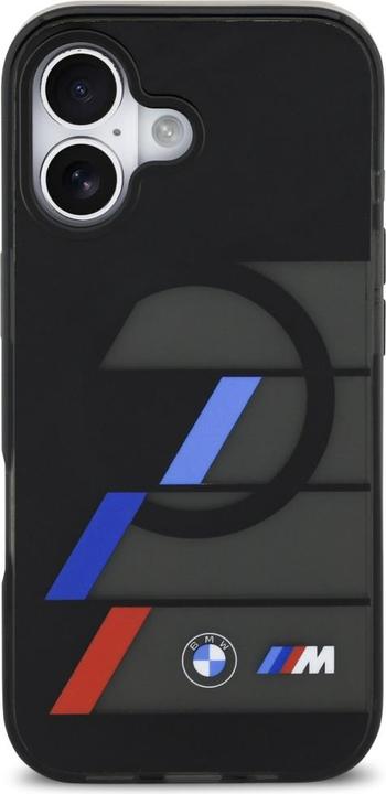 BMW M IML Metal Buttons Tricolor Lines MagSafe Case for iPhone 17 Black ...