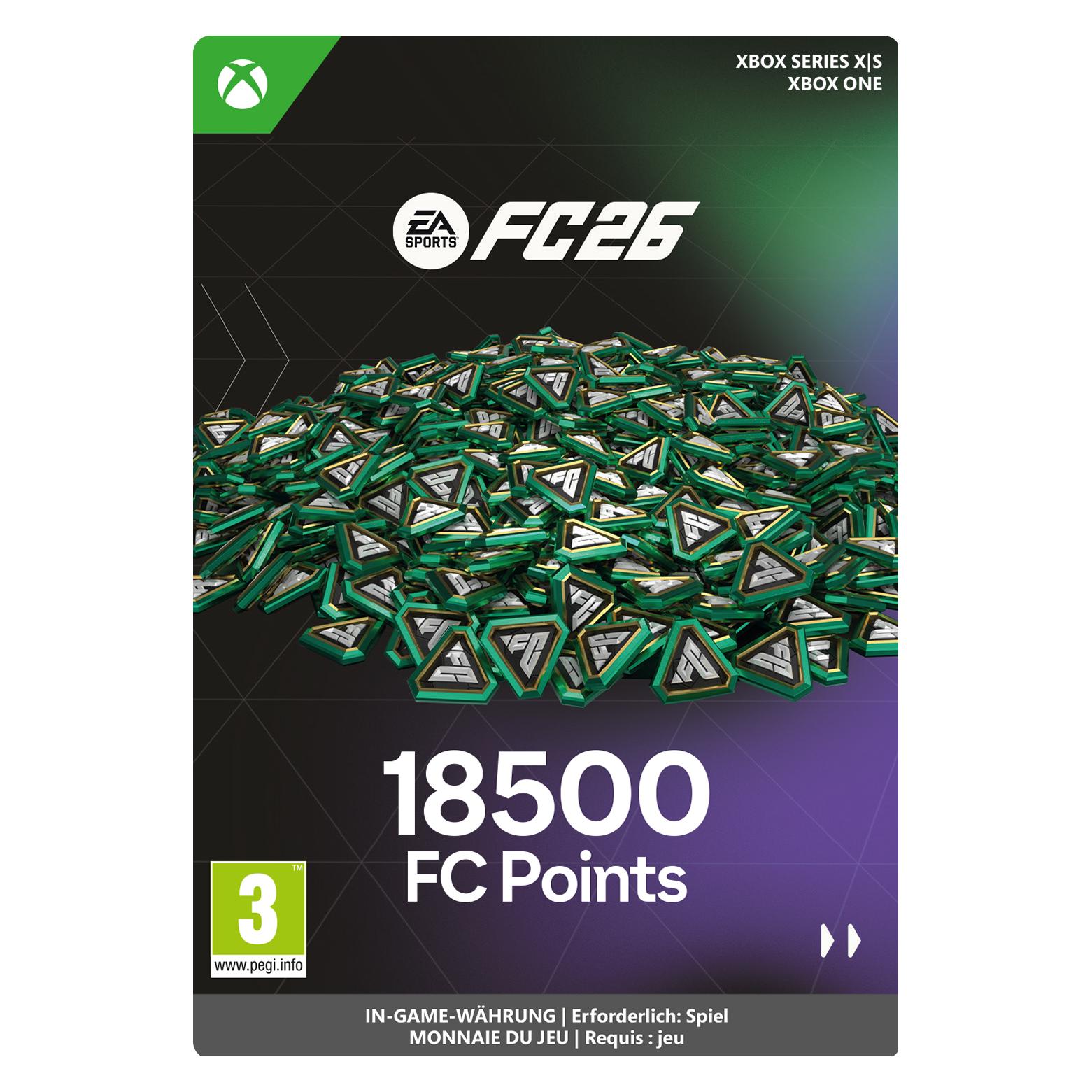Microsoft Xbox EA SPORTS FC 26 - FC POINTS 18500 Download Code - Galaxus
