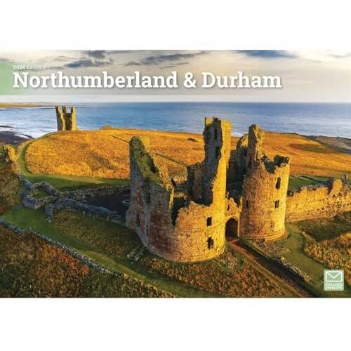 Carousel Calendars/Vista Print Northumberland Durham A4 Calendar 2026 ...