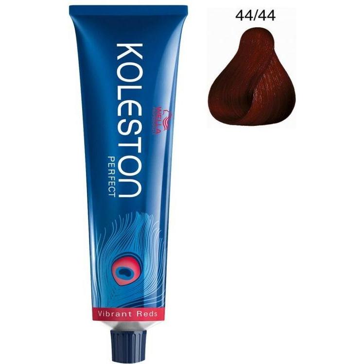 Wella Koleston Perfect Vibrant Reds Medium Intense Red Brown 44/44 Hair ...