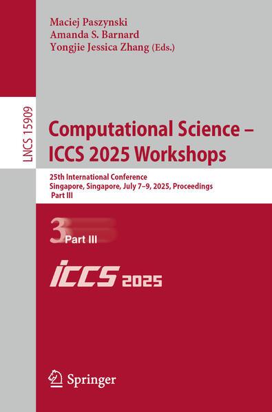 Springer Computational Science – ICCS 2025 Workshops - Galaxus