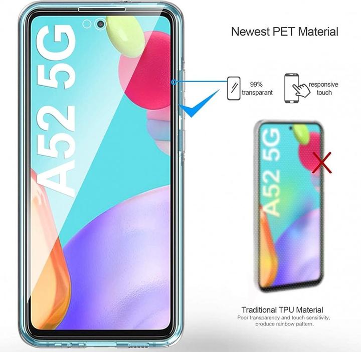 Screenguard 360° Screen & Body Protector Samsung Galaxy A52 Hülle mit ...