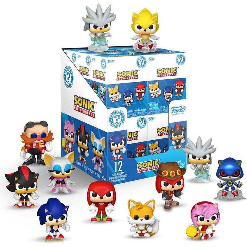 Funko Sonic - The Hedgehog Mystery Minis Minifigur (Zufallsmodell ...