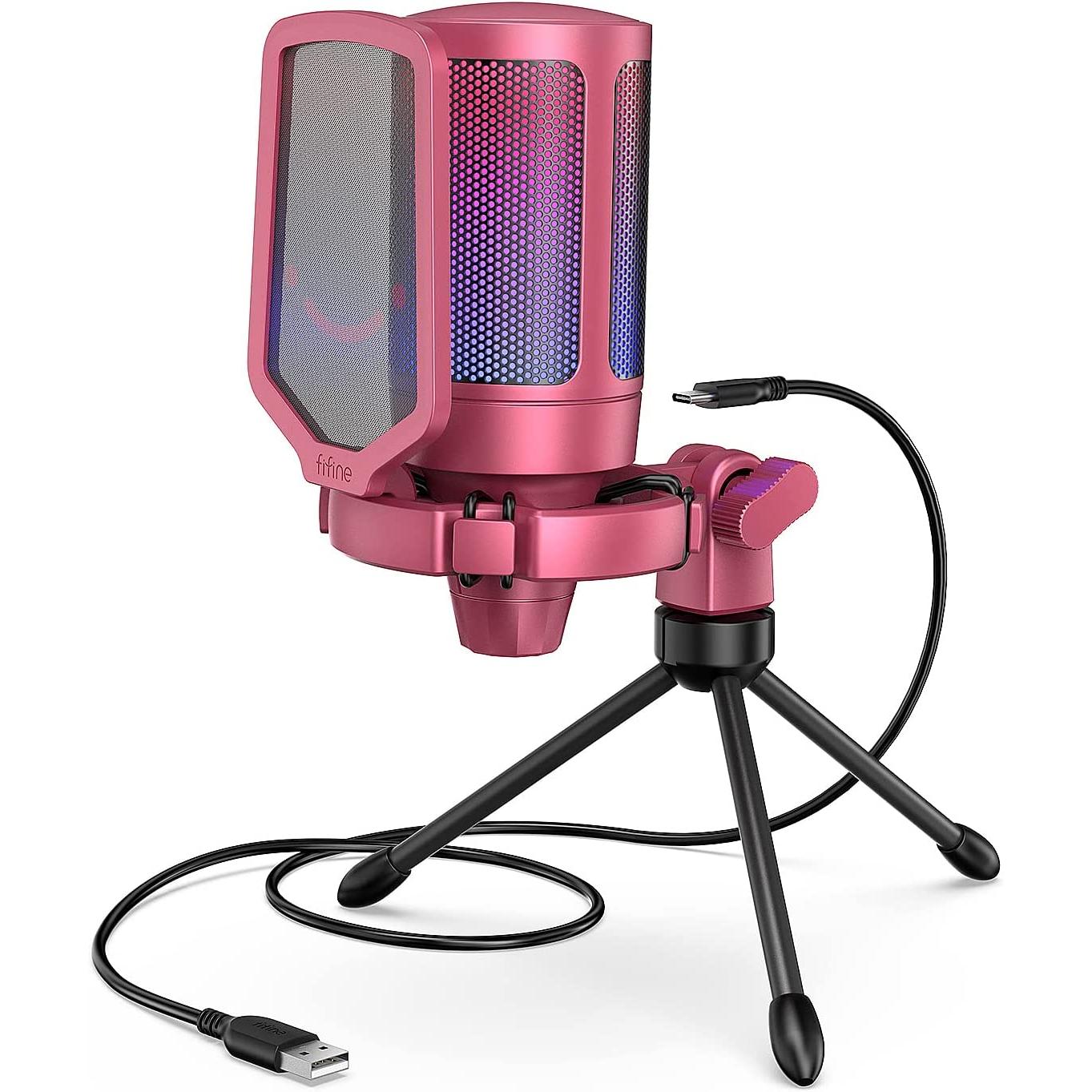 Fifine A6V USB RGB Gaming Mic - kaufen bei Galaxus