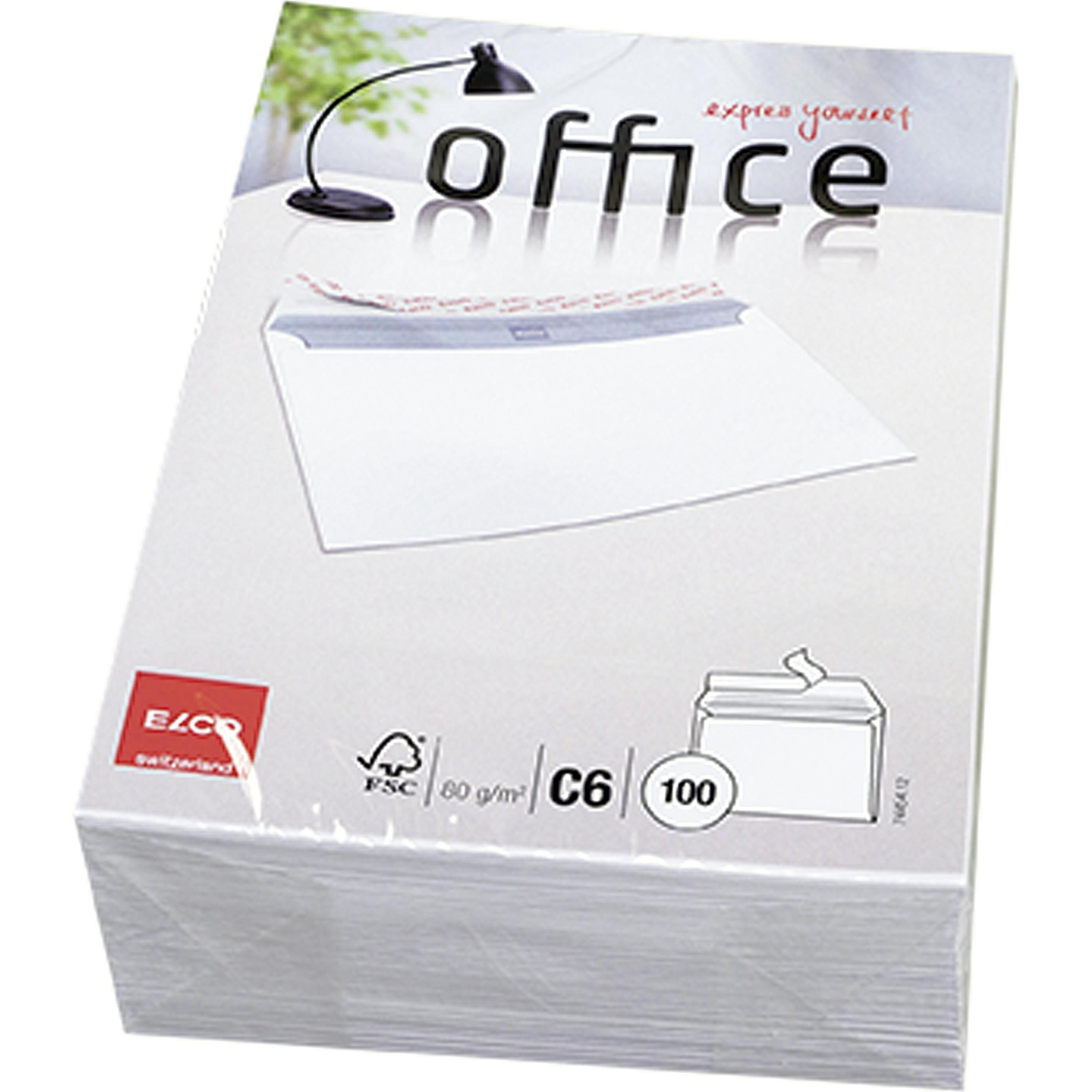 Elco Umschläge C6 Office ws.100St (C6, 100x) - buy at Digitec