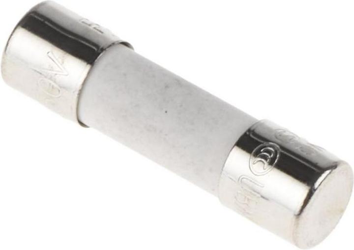 RS PRO 500mA F Ceramic Cartridge Fuse, 5 x 20mm, Packung à 10 Stück ...