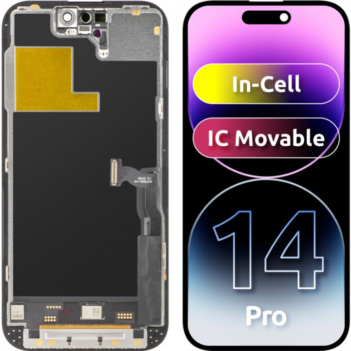 Zy Display Unit für iPhone 14 Pro, In-Cell IC Version, Schwarz - Galaxus