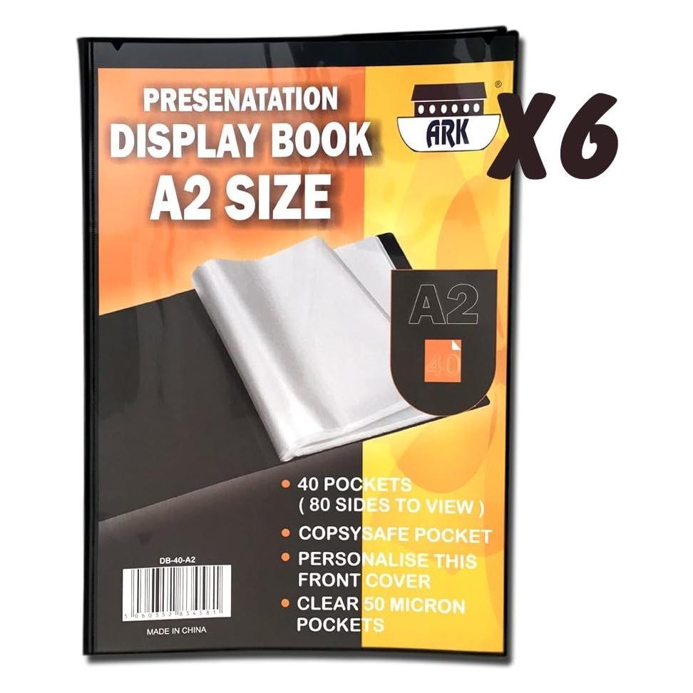 ARK A2 zwart Presentatie Display Boek van Arche (6 x 40 zakken (20% ...