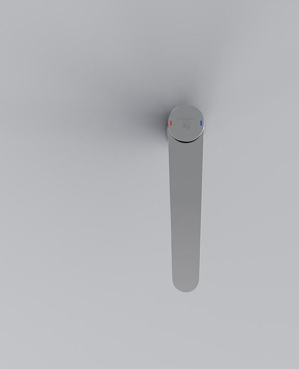 Steinberg Seriess 171 basin mixer, without drain set, 165mm projection ...