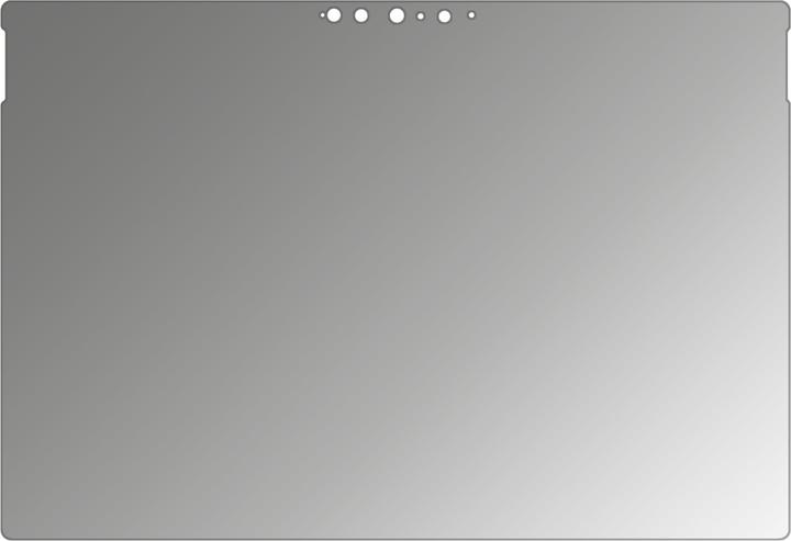 Dipos Blickschutzfolie 4-Way Privacy (1 Stk., Microsoft Surface Pro 7 ...