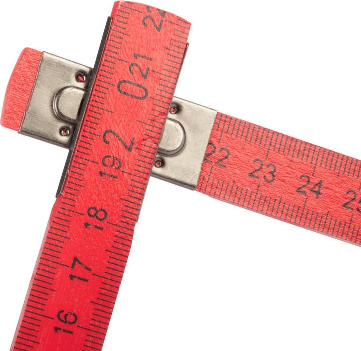 Stahlwerk Folding rule 1. FC Köln Edition set of 3 2 m metre rule ...