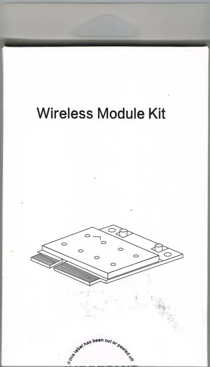 Giada WiFi en Bluetooth module, mini PCI Express, Azurewave met antenne ...