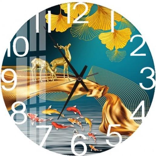 Mona Lisa Touch Diamond Painting Set Clock 30 x 30 cm - Galaxus