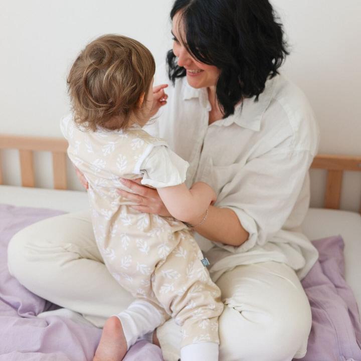 Emma & noah Schlafsack mit Füssen beige (70 cm, 1.0 TOG, Ganzjahr ...