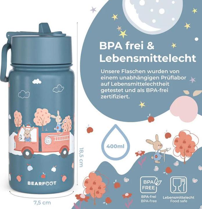 Wunderschone Trinkflasche Kinder Edelstahl Fotos