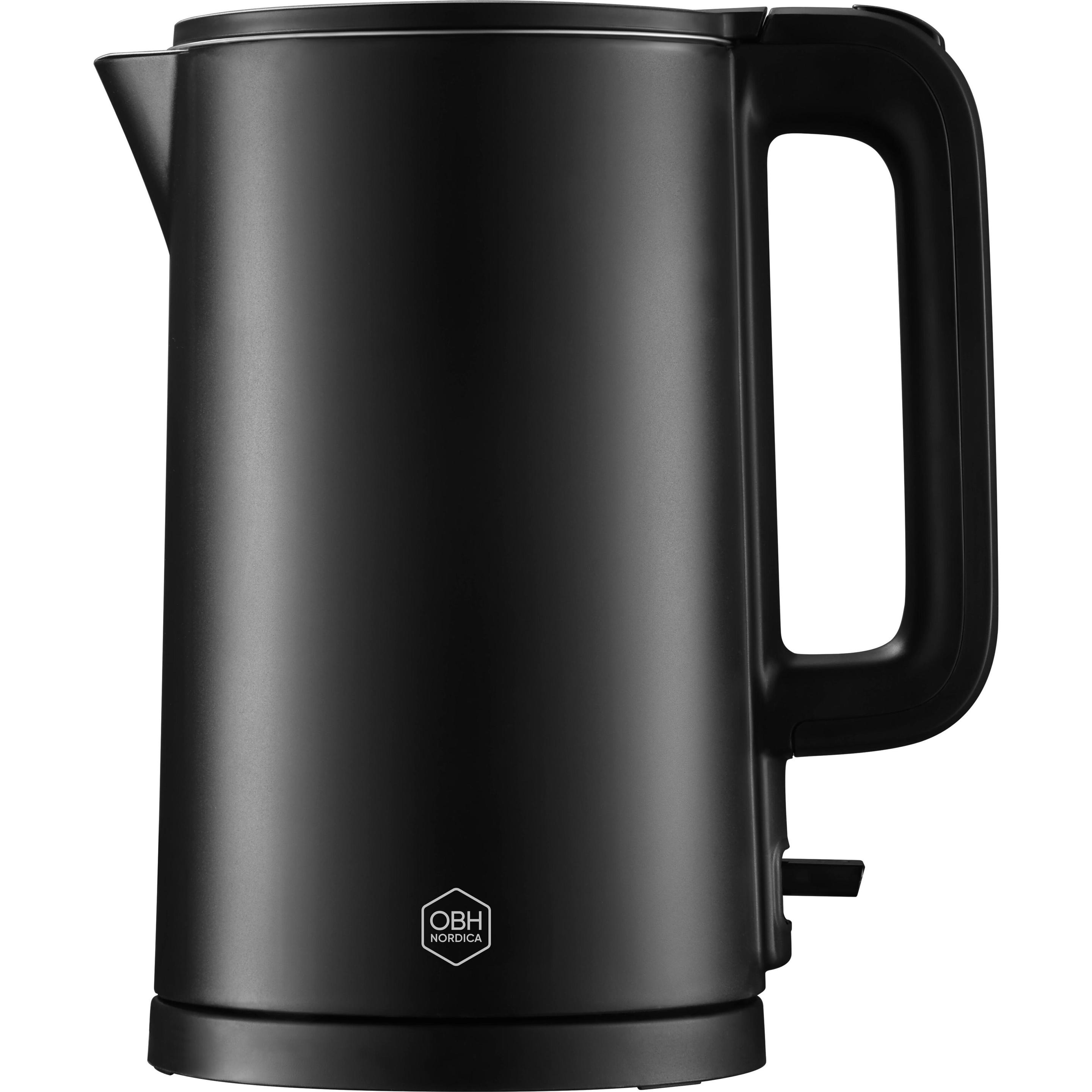 OBH Nordica Thermo Protect Electric Kettle 1.5L, black - Galaxus