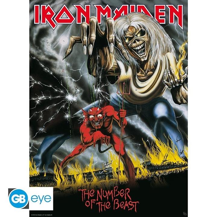 GB Eye IRON MAIDEN - Set 2 Chibi Posters - KillersNumber of the 52x38 x4
