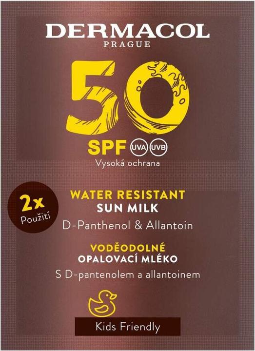 Dermacol Water Resistant Sun Milk SPF 50 (Water Resistant Sun Milk) 2 x ...