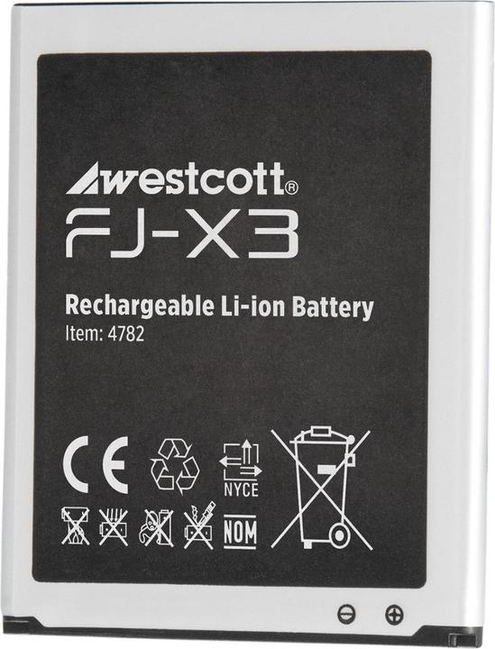 Westcott FJ X3 Lithium ion Battery - kaufen bei Galaxus