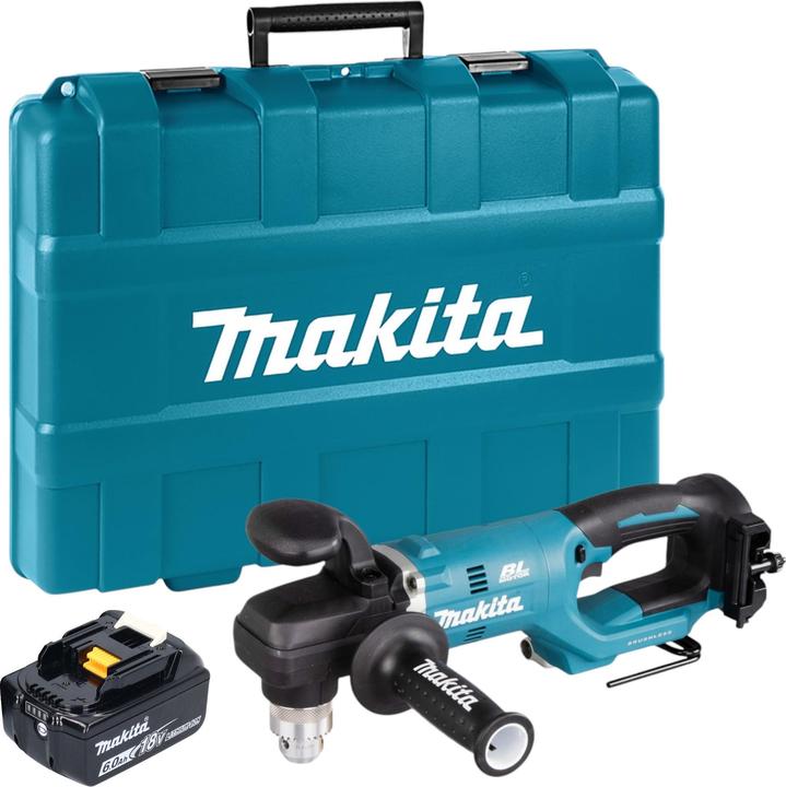 Makita DDA 450 G1K Akku Winkelbohrmaschine 18 V 70 Nm Brushless + 1x ...