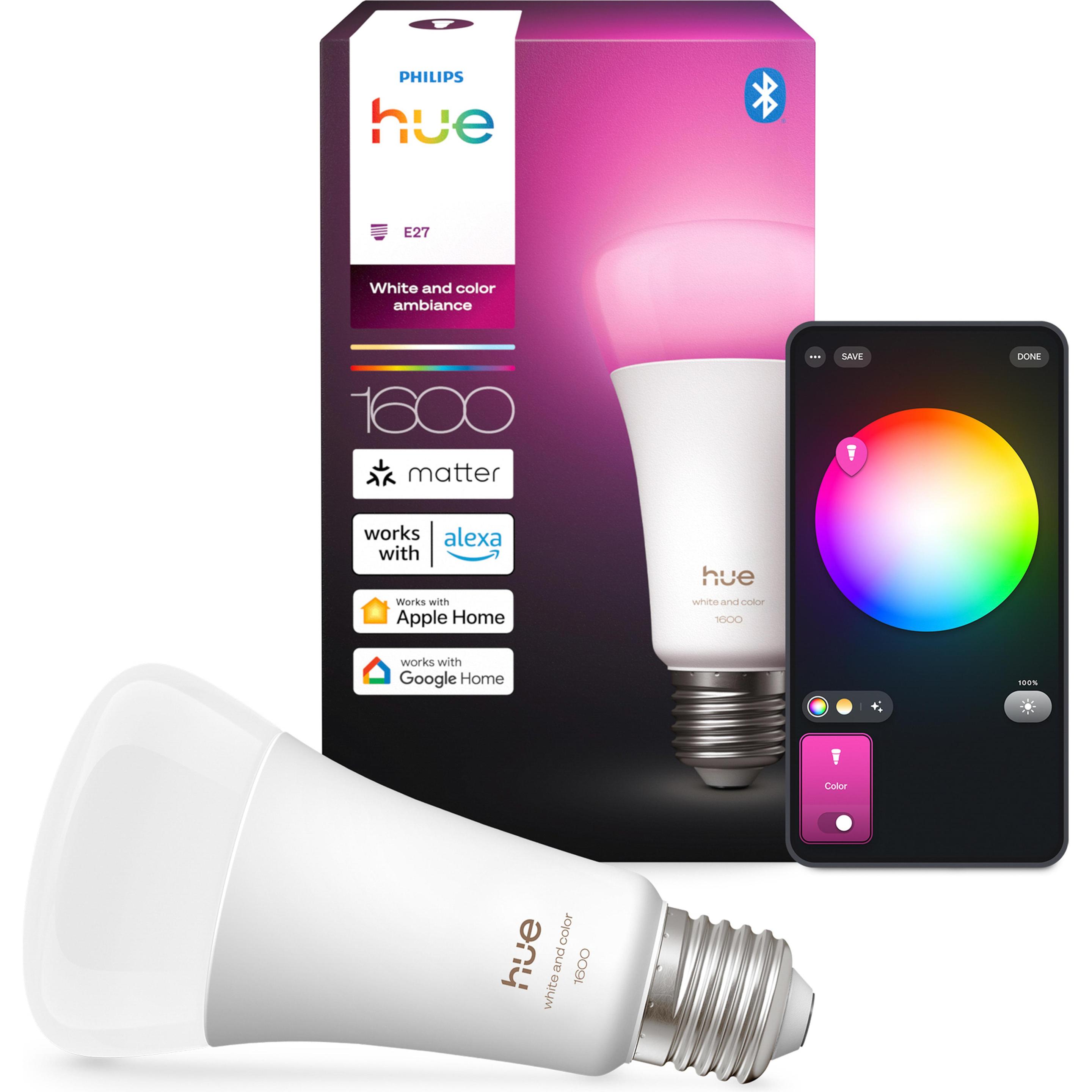 Philips Hue Hue A60 - E27 pre - 1600 - 1-pak - acheter sur Galaxus