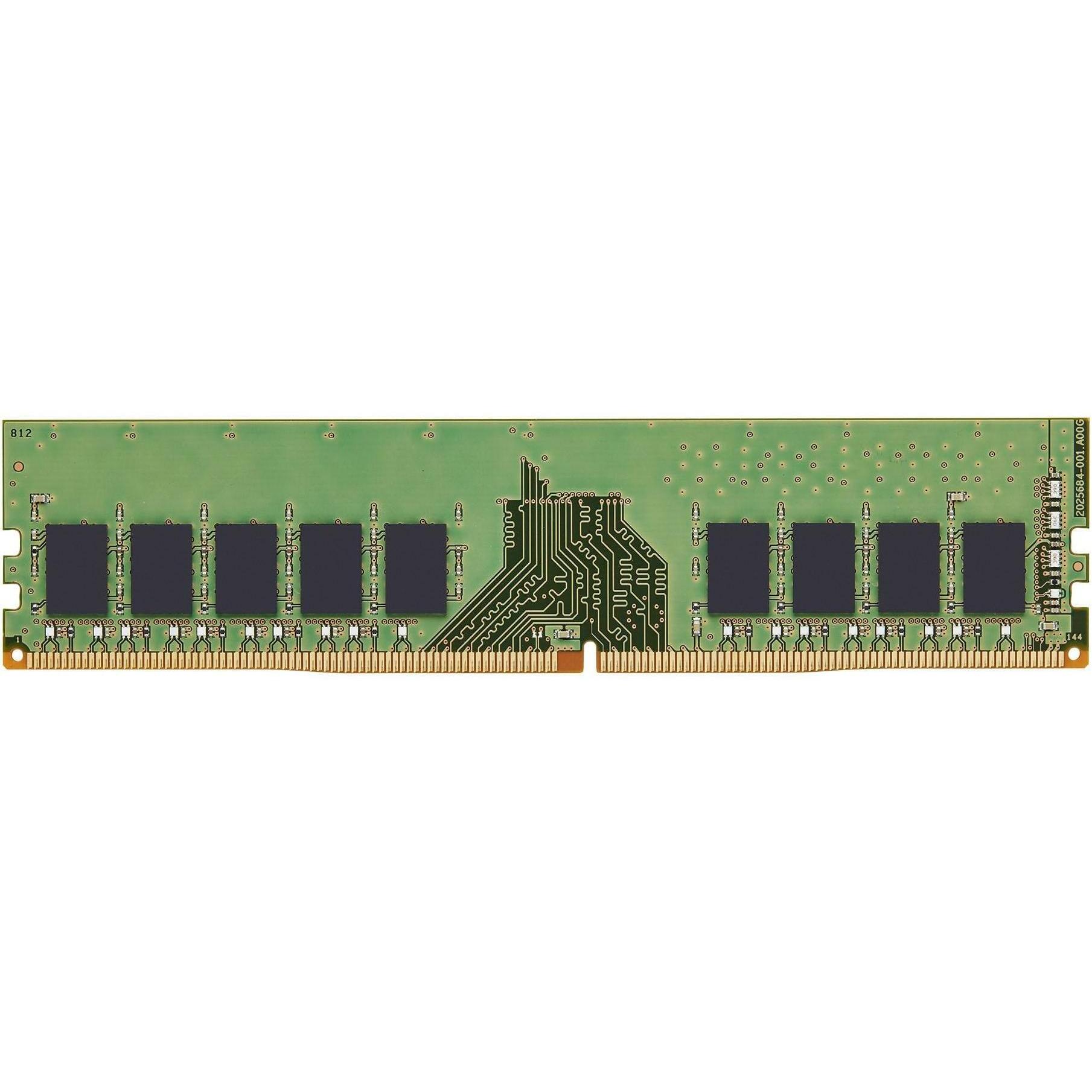 Kingston DDR4-3200MHz ECC Module (1 x 8GB, 3200 MHz, DDR4-RAM)