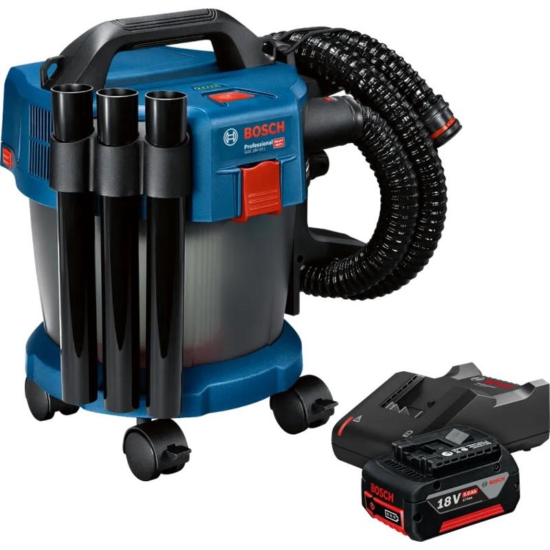 Bosch Professional GAS 18V-10 L 5,0 Ah GBA Accu Starterspakket - Galaxus