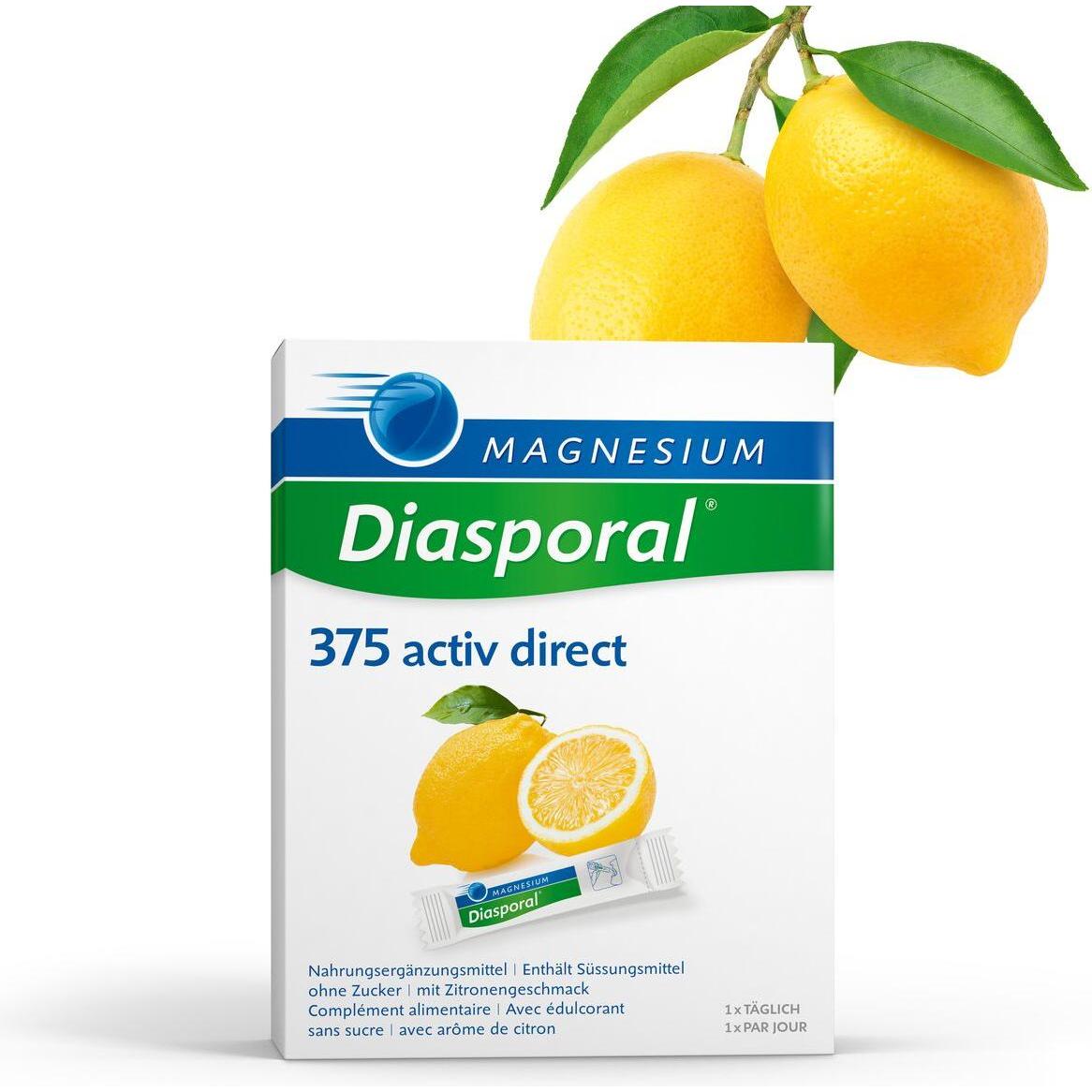 magnesium diasporal Magnésium Activ Direct (60 pièce(s), Sachet, 154 g ...